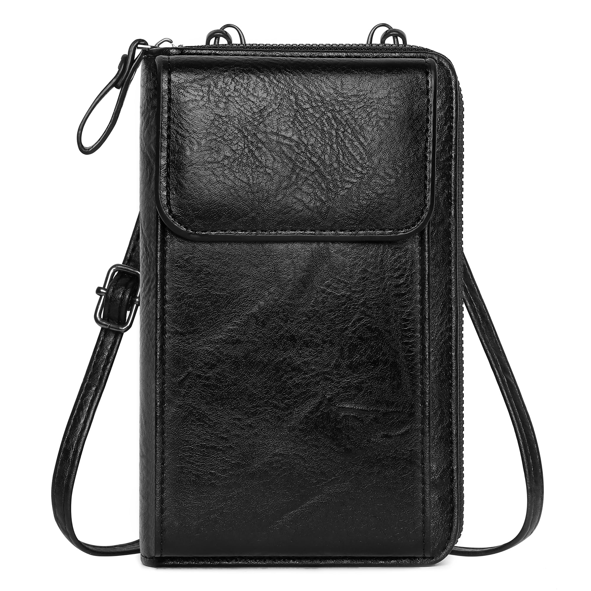 Badiya Small Crossbody Bag for Women, Cell Phone Purse Wallet, Vintage Shoulder Handbags with Credit Card Slots