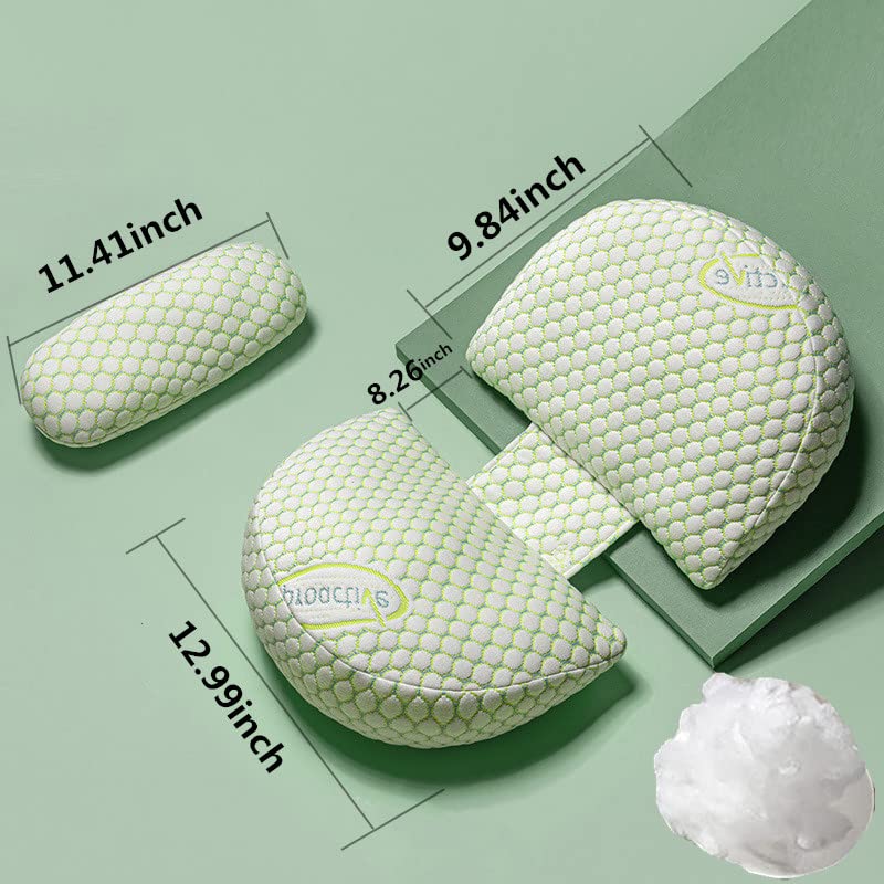 Pregnancy Pillow, Pregnancy Pillow for Pregnant Women, Soft Body Pillow Support for Back,Belly,Hips & Legs, Detachable and Adjustable Pillow Cover