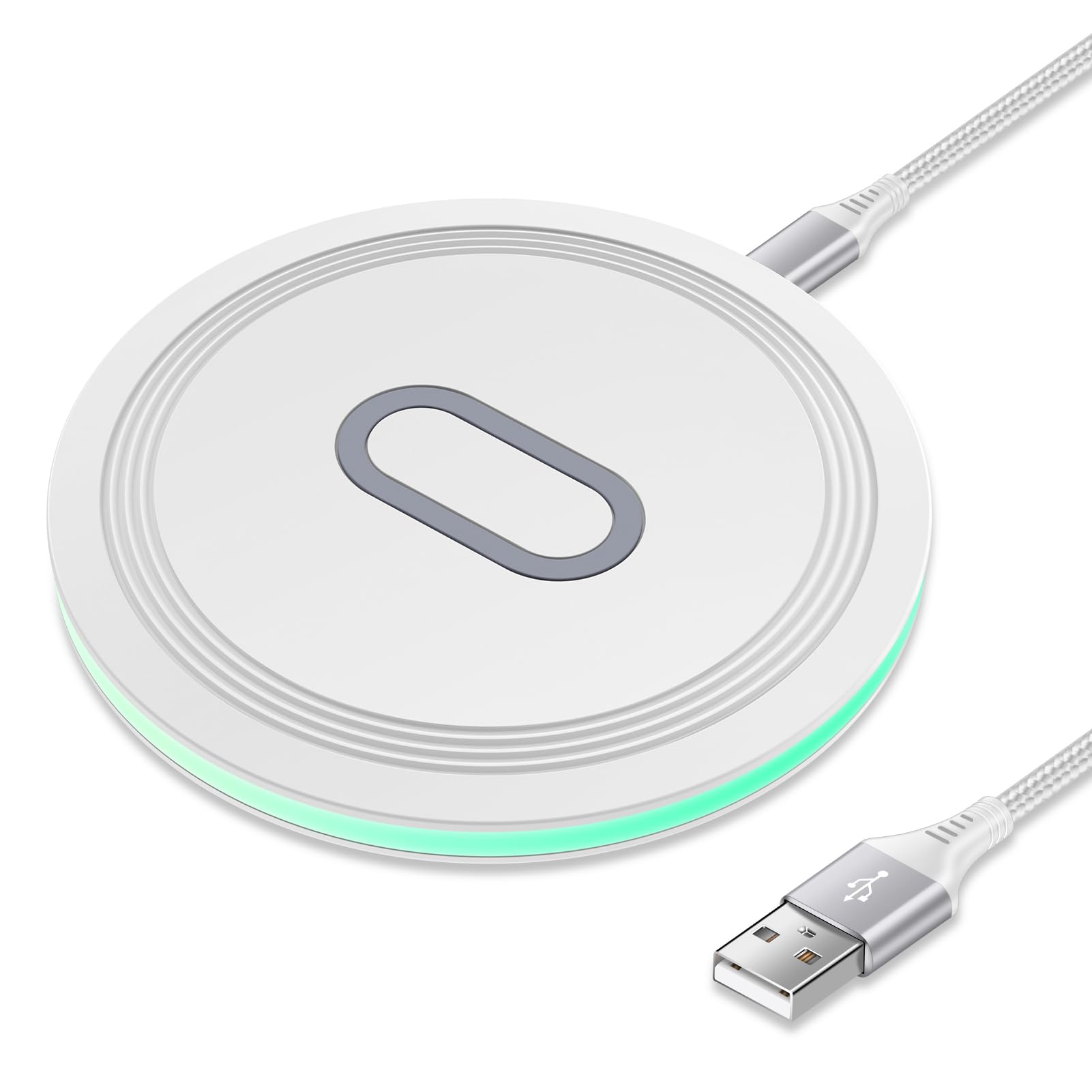 15W Wireless Charger Fast Charging Pad for Samsung Galaxy S24 S23 S22 S21 S20 Ultra 5G FE S10 S9 S8 S7 S6, Note 20 10 9 8, Google Pixel 8, 7 Pro, 7, 6, 6 Pro, 5, 4, 4 XL, 3, 3 XL, Pixel Buds