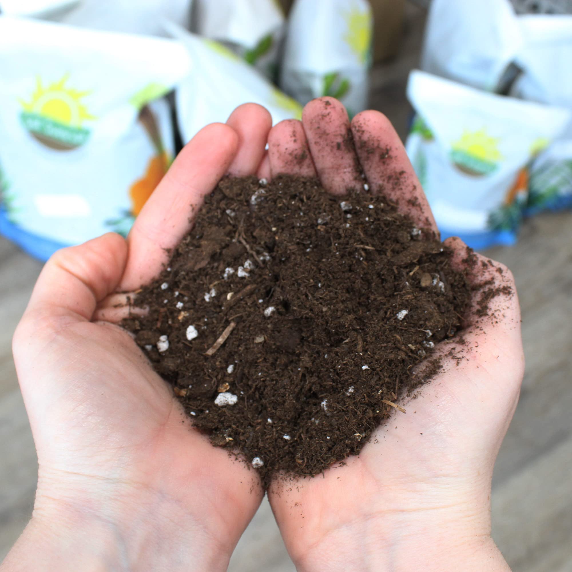 Bird of Paradise Potting Soil Mix (8 Quarts), All Natural Mix for Indoor/Outdoor Container Tropical Plants