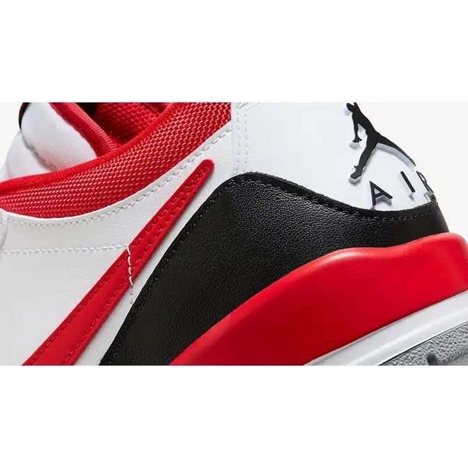 NIKE Air Jordan Legacy 312 “Chicago” Men's Trainers CD7069 (White/Black/Wolf Grey/Fire Red 160), White Black Wolf Grey Fire Red, 11.5