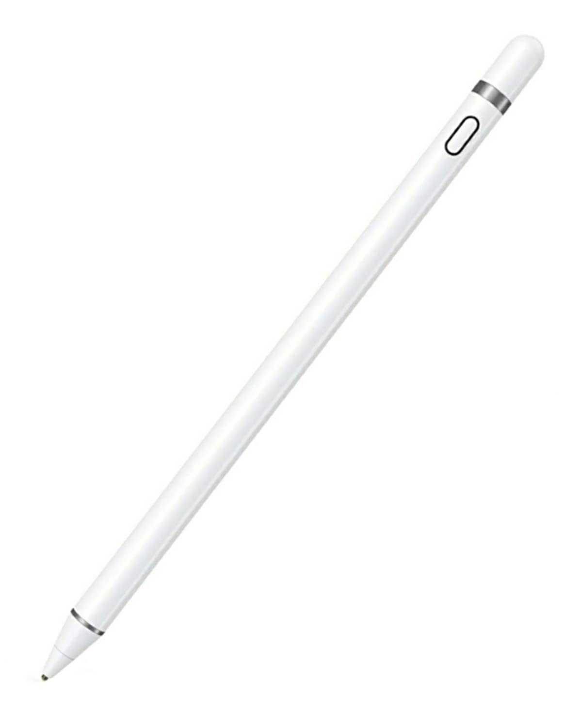 Stylus Pens for Touch Screens(2 Pcs), High Precision Disk Stylus Pen with 2 Replaceable Tips,Compatible with All Touch Screens (White Blue/White Pink)