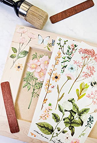 Redesign Decor Transfers - Botanical Paradise - 3 Sheets, 6"x12"