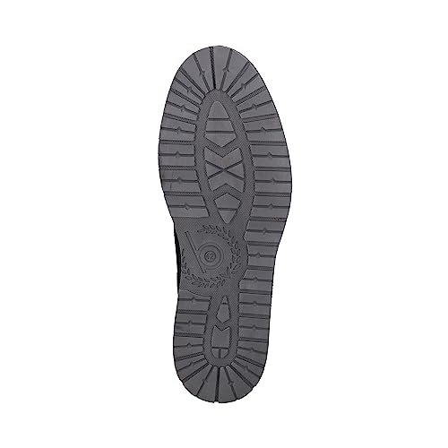 bugatti Men's Denim lace Shoes, Black, 11