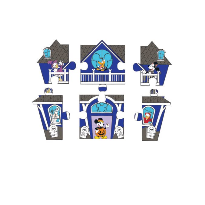 Loungefly Disney Mickey & Friends Haunted House Blind Box Pins [ONE RANDOM PIN]