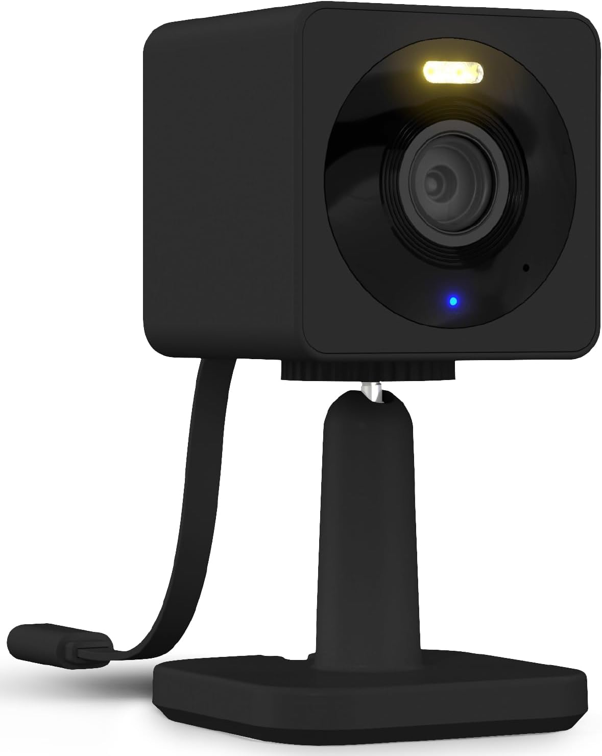 WYZE Security Cameras Wi-FI Outdoor, Cam OG Cameras for Home Security Indoor Camera, Color Night Vision, Spotlight, 2-Way Audio, Cloud & Local Storage, Black, 1 Pack