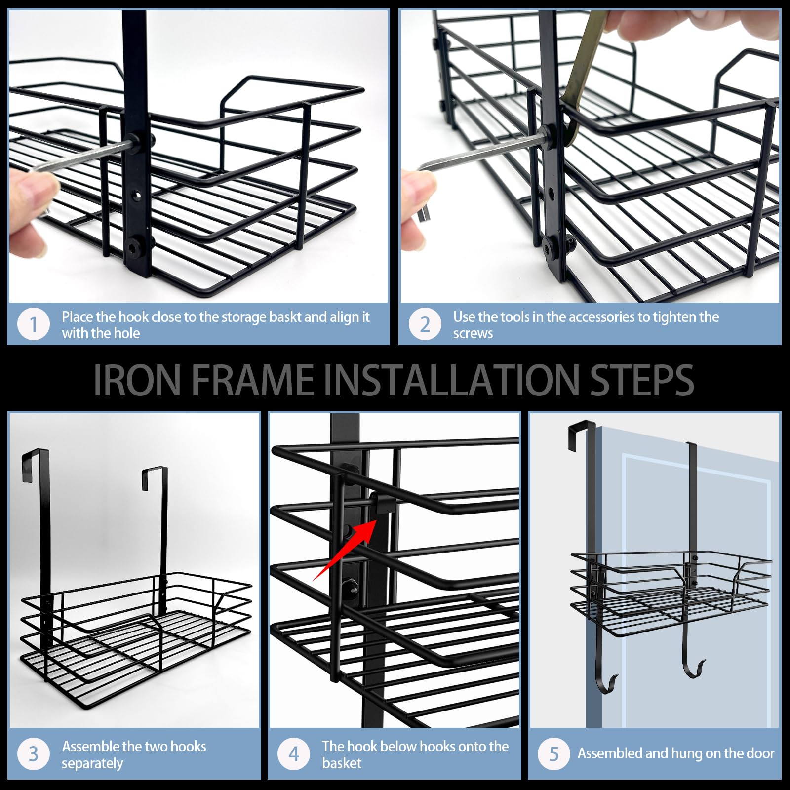 pelreame,Over The Door Ironing Board,Ironing Board Wall Mount,Ironing Board Hanger,Over The Door Ironing Board Holder,Iron Holder Wall Mount,Door Ironing Board,Laundry Room Organization and Storage