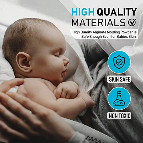 XL Hand Casting Kit for Families, Up to 6 Hands (Adults and Children) | Hand Hold Mold Plaster Casting DIY Keepsake Hands Sculpture Kit