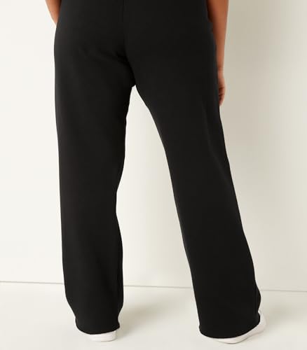 Victoria's Secret Women's Pink Logo Heritage Sweatpants, Pure Black Sans, X-Large
