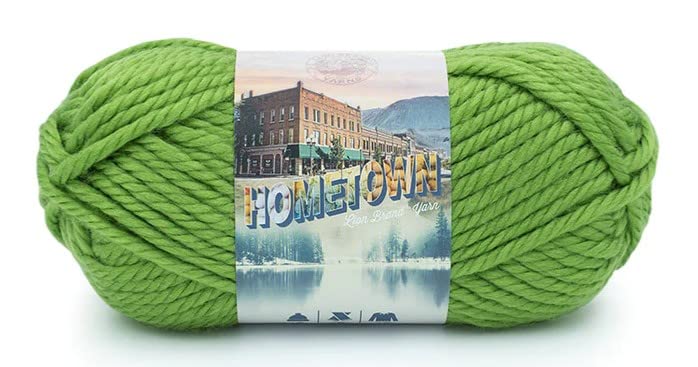 Lion Brand Yarn - Hometown - 6 Skein Assortment with Needle Gauge (Beach Ball)