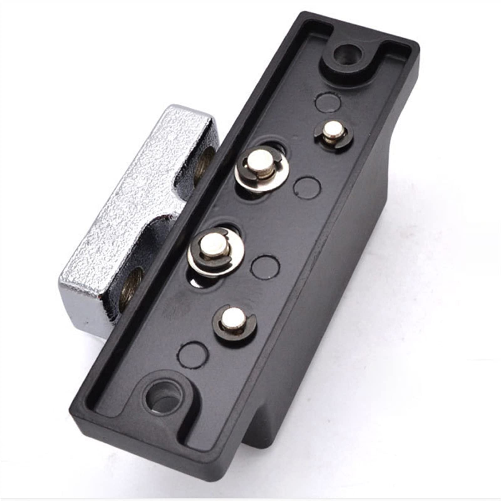 KENID Black Touch-Type Lock Double Roller Catch Cupboard Cabinet Door Latch Home Kitchen Tools 1Pcs