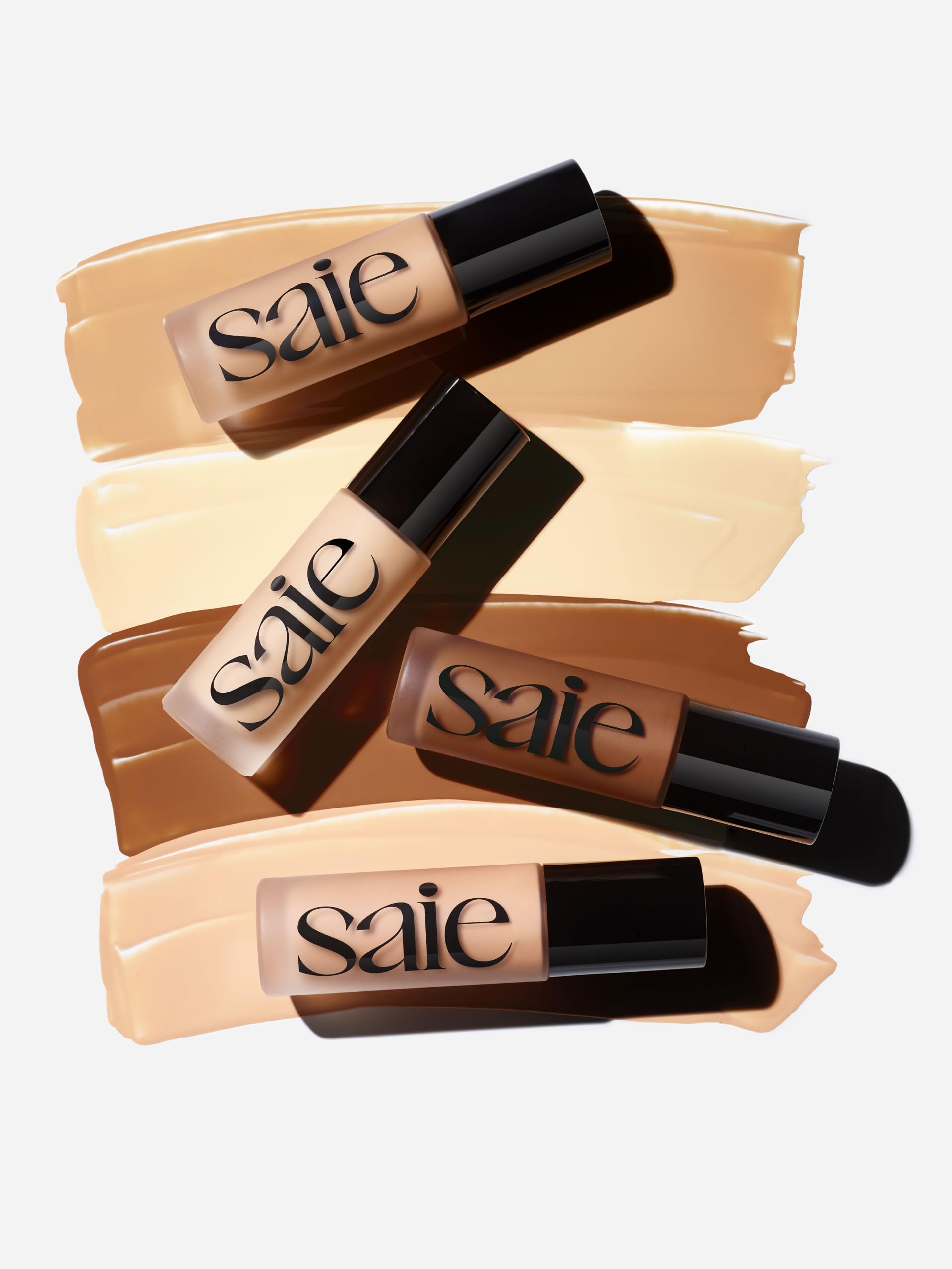 Saie Glowy Super Skin Tint Liquid Foundation - Hydrating Serum Foundation with Lightweight, Medium Coverage - Formulated with Hyaluronic Acid to Hydrate, Brighten and Plump - Shade 11 (1.01 oz)