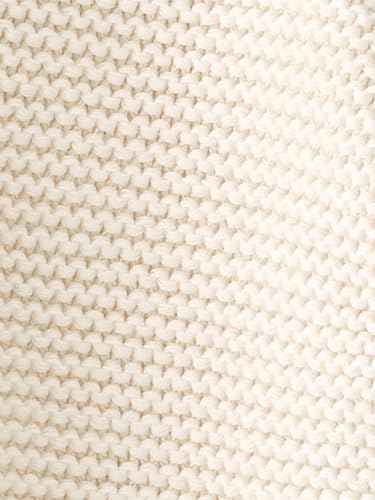 little planet by carter's unisex-baby Organic Cotton Signature Stitch Cardigan, Cream, 24 Months