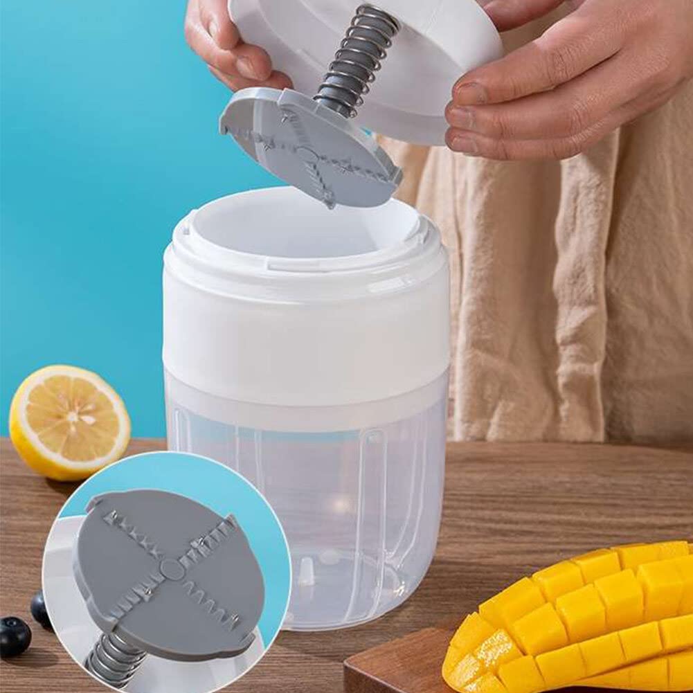 KALPAGA Manual Ice Crusher Machine Portable Ice Shaver and Snow Cone Machine with 2 Ice Cube Trays, Ice Crusher and Shaved Ice Machines