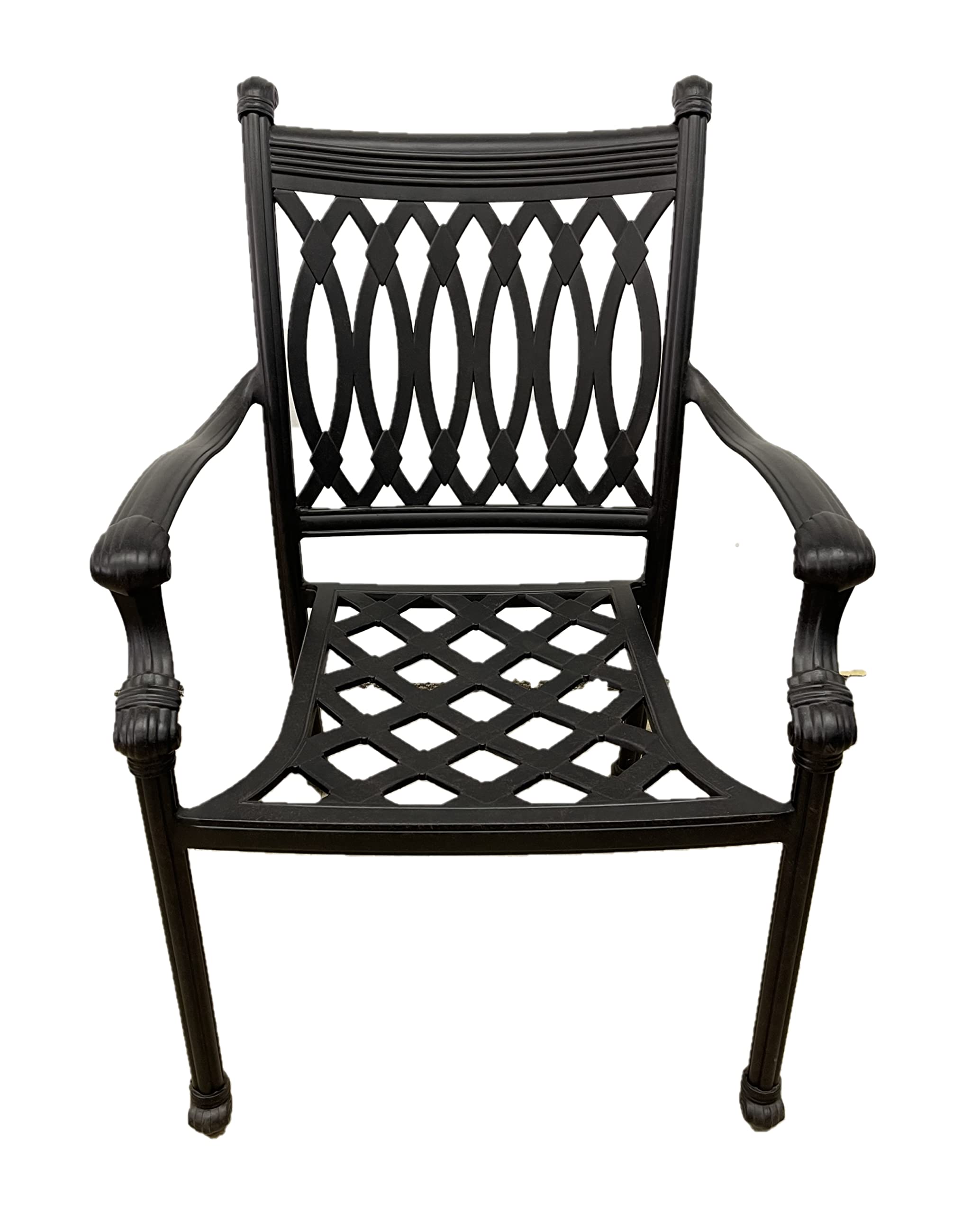 Patioland Grand Tuscany Outdoor Cast Aluminum Powder Coated 11-Piece Dining Set with Extendable 48X132 Table (with 10 Regular Chairs)