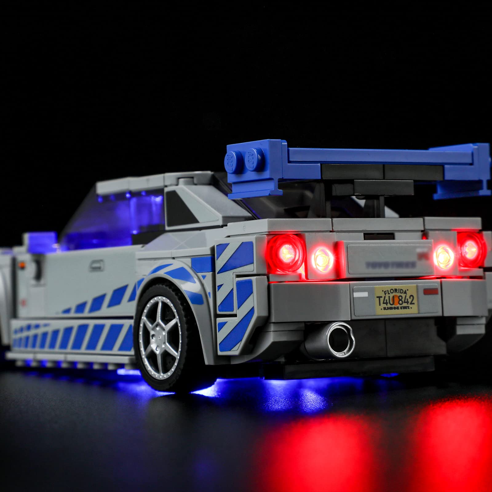 BRIKSMAX Led Lighting Kit for LEGO-76917 2 Fast 2 Furious Nissan Skyline GT-R (R34) - Compatible with Lego Building Blocks Model- Not Include Lego Set