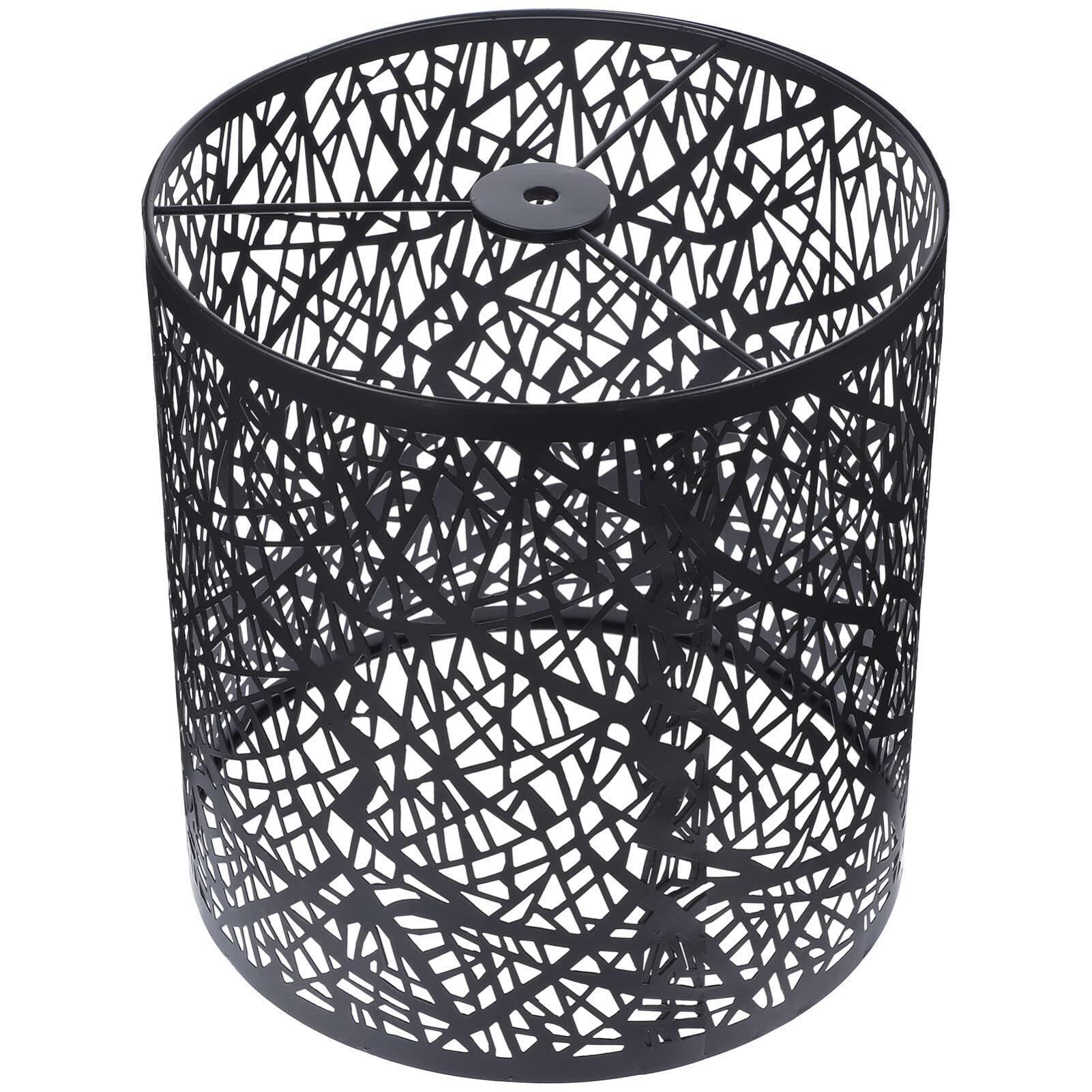 Wrought Iron Hollow Lampshade Black Lampshades Lamp Shade Large Lamp Shade Replacement Table Lampshade Metal Lampshade Floor Lampshade Table Lamp Shades Lampshades for Table Lamp