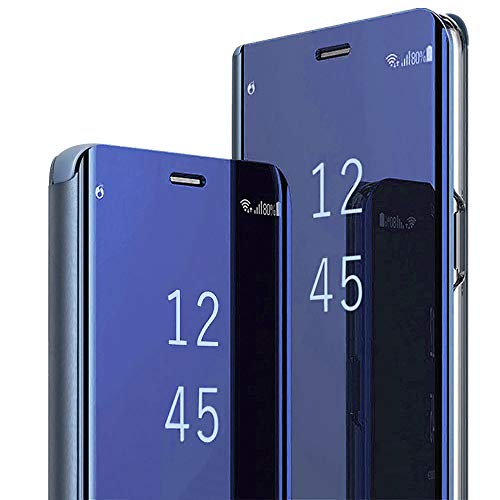 Samsung Galaxy S20 Case - Flip Leather Cover with S-View Mirror, Kickstand & Anti-Scratch Protection