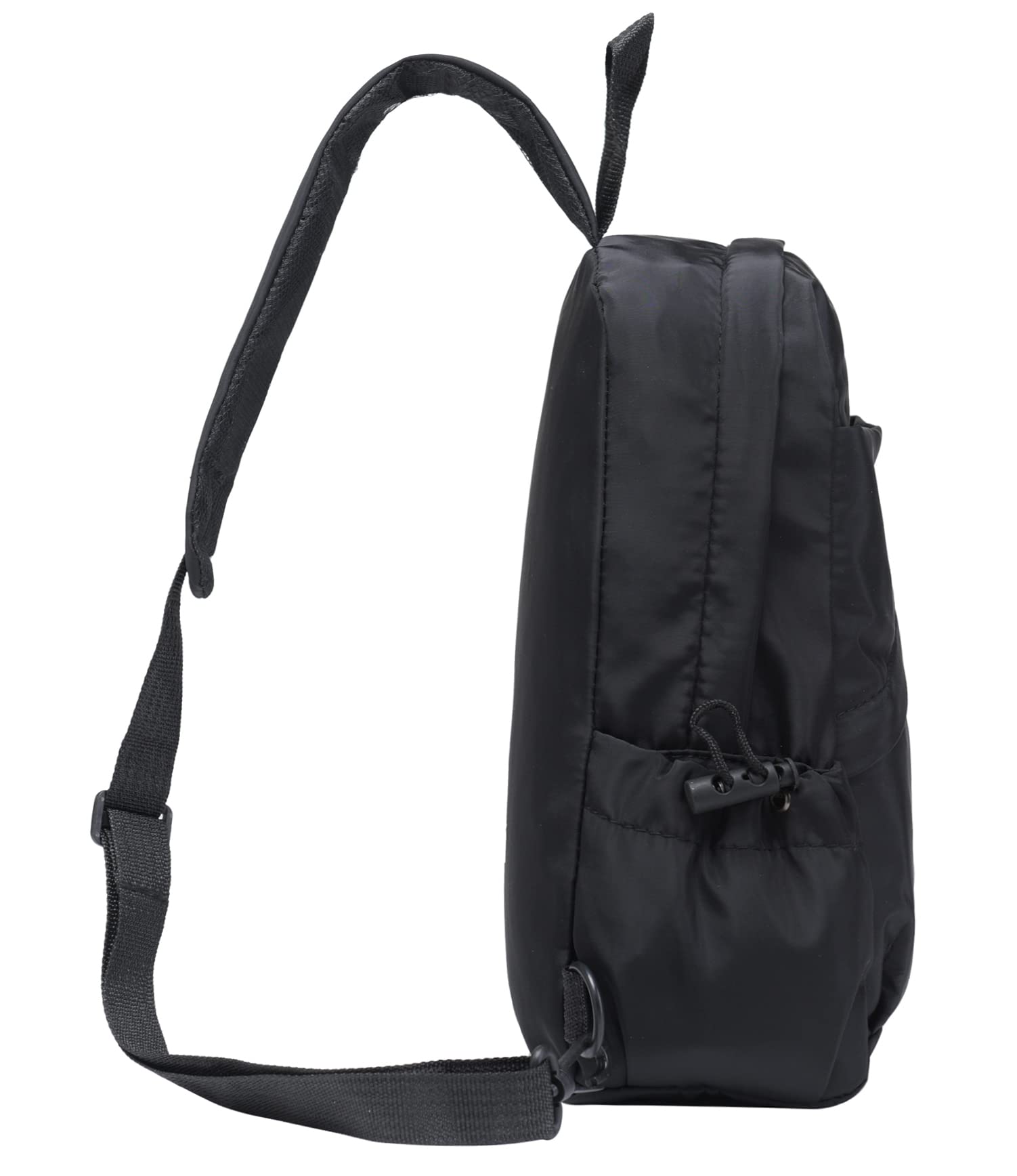 Small Crossbody Sling Backpack Sling Bag, Chest Bag Daypack Cross Body Bag Fanny Pack for Outdoors Traveling Hiking - Black