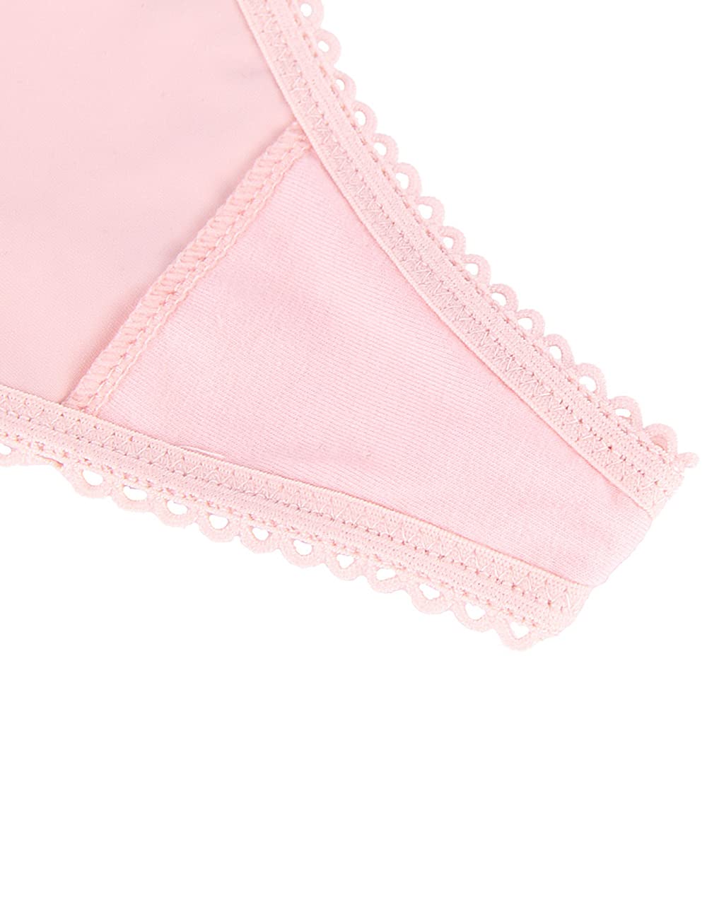 comeondear Sexy Lace Thongs for Women 3 Pack Panties Cheeky Underwear Plus Size G-String Thongs for Women Seamless Floral Briefs
