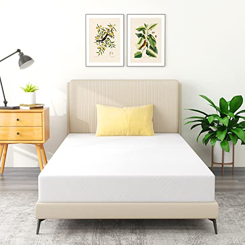 wOod-it Full Mattress, 8 inch Full Size Memory Foam Mattresses in a Box Cooling Gel Mattress for Bunk Trundle Bed Daybed, Medium Firm