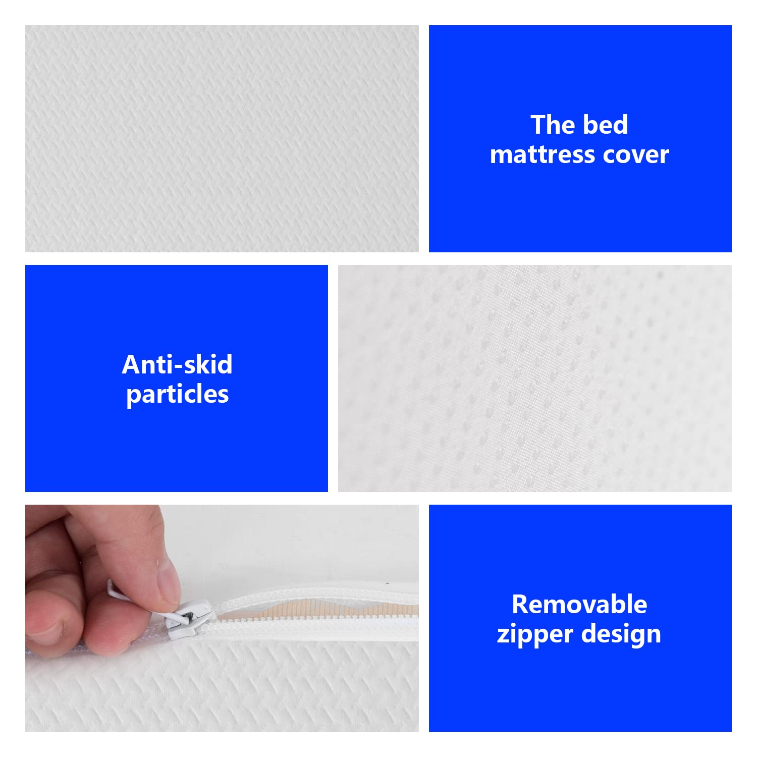 PayLessHere Queen Size Mattress,6 Inch Gel Memory Foam Mattress in a Box,Medium-Firm,Pressure Relief&Temperature Regulation,CertiPUR-US Certified,White