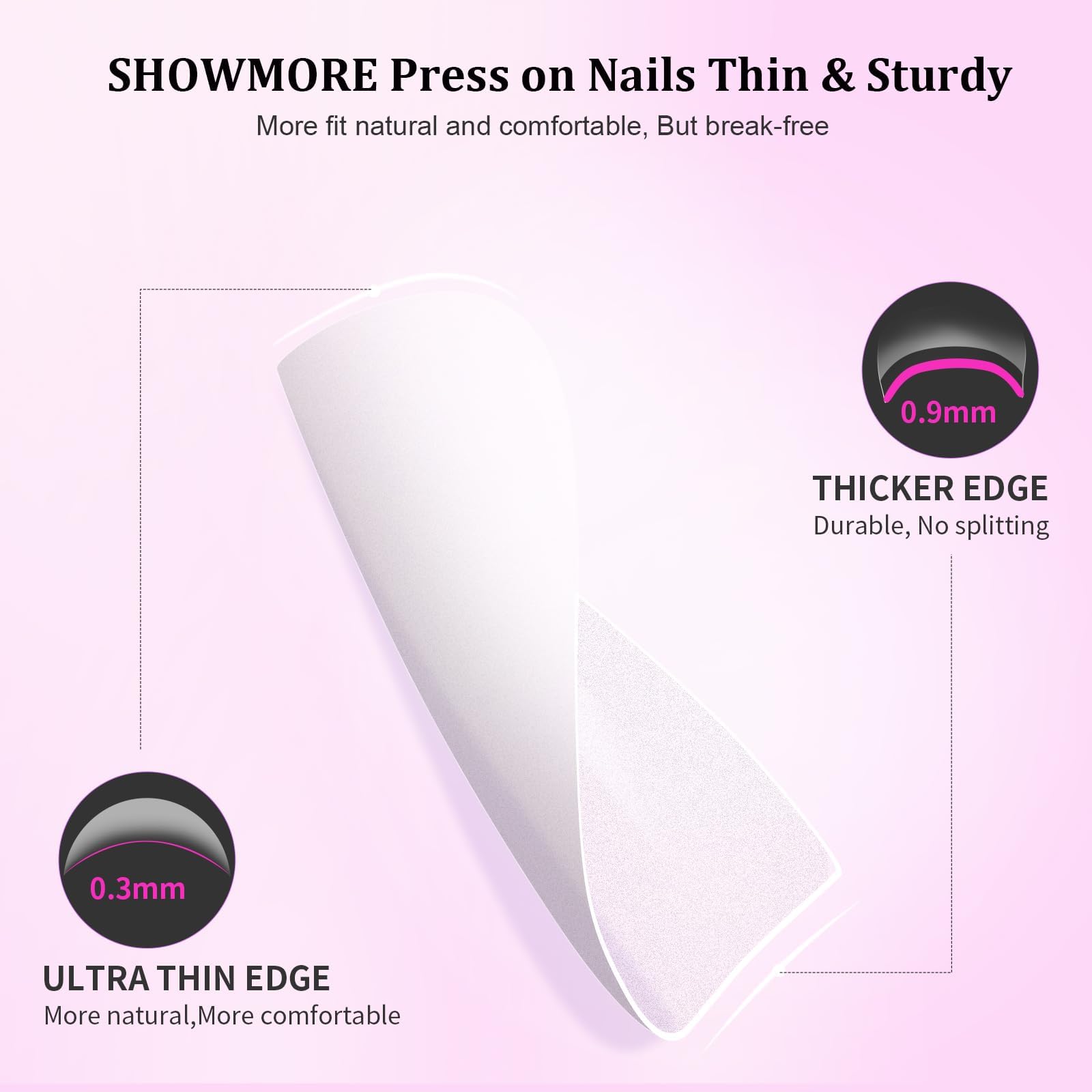 Burgundy Press On Nails Short, SHOWMORE Wine Red Glitter Cat Eyes Acrylic Fake Nails Medium Square Glue On Nails False Nails with Design Stick On Nails in 12 Sizes 24 Nail Kit with Glue (Handmade)