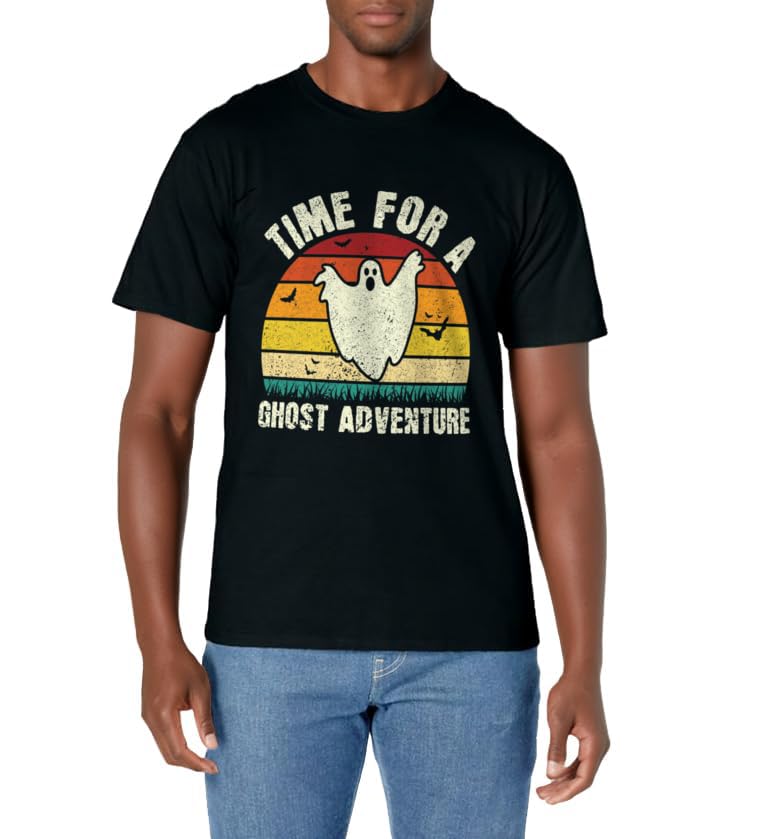 Funny Ghost Hunting Scary Halloween Ghost Hunter T-Shirt