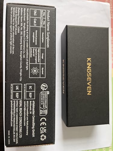 KINGSEVEN Men Polarized Sunglasses Aluminum Magnesium Sun Glasses Driving Glasses Rectangle Shades For Men Oculos masculino (Black Blue)