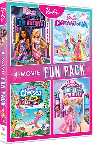 Barbie: 4 Movie Fun Pack Collection [Blu-Ray] [DVD]