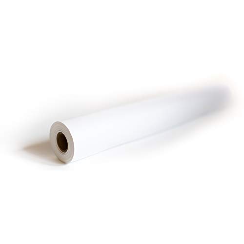 White Art Easel Paper Roll (18 Inch by 75 Feet) β 100% Recyclable Non-Yellowing Arts and Crafts Bond Paper for Paper Tablecloths, Bulletin Board Backing and Wall-Mount Note Stations