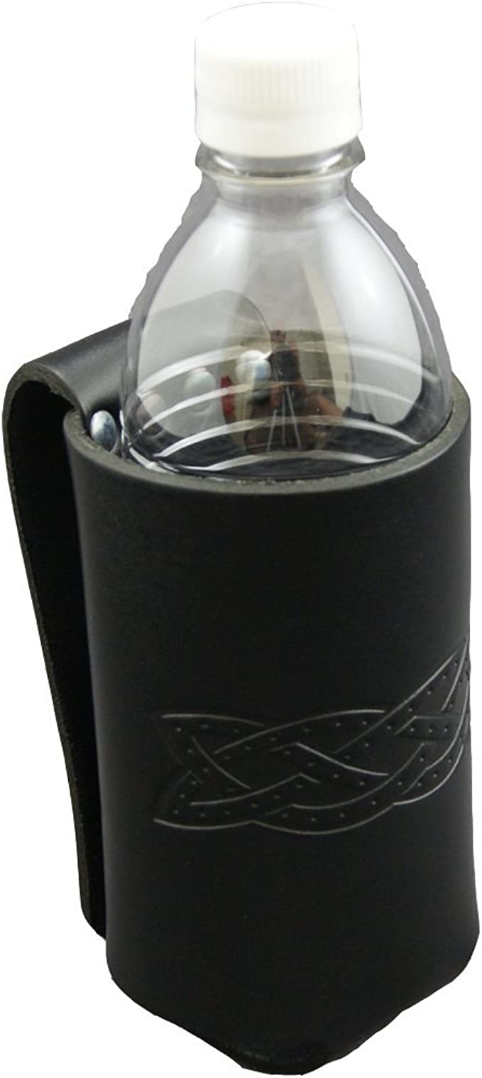 USA Kilts Celtic 100% Leather Drink Bottle Holder Kilt Belt Utility