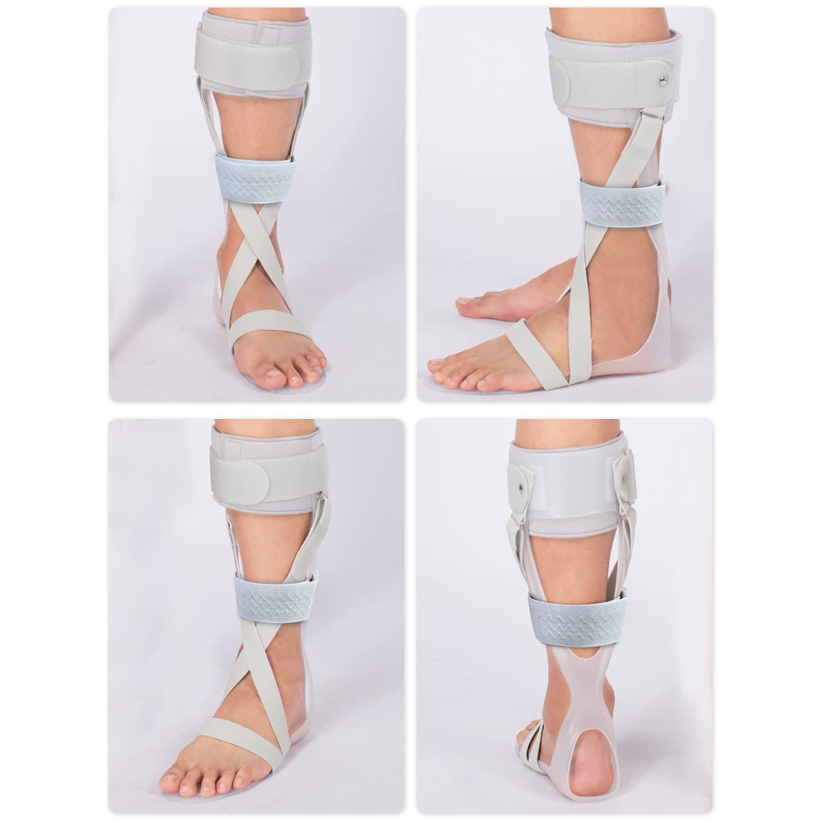 CUSMA Foot Drop Orthosis Brace - Ankle Correction Splint for Treatment of Plantar Fasciitis Achilles Tendonitis & Drop Foot,XL