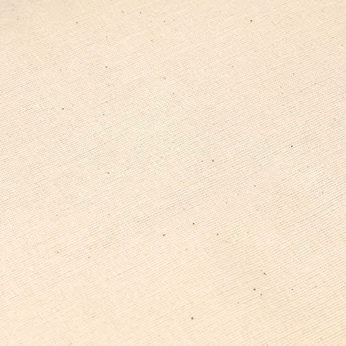 AK TRADING CO. AK Trading 60" Wide Natural Muslin, 100% Cotton Fabric, Unbleached-5 Yards