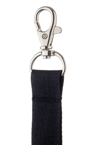 PAXCOO 60Pcs Swivel Snap Hooks and D Rings for Lanyard and Sewing Projects (1β Inside Width)