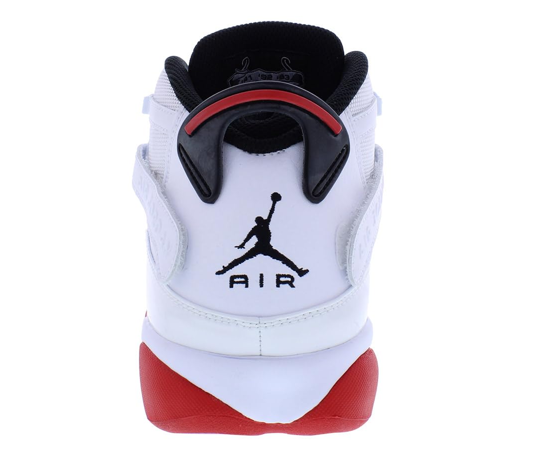 Nike Jordan Men's 6 Rings Basketball Shoes 322992-012 White/University Red 9.5