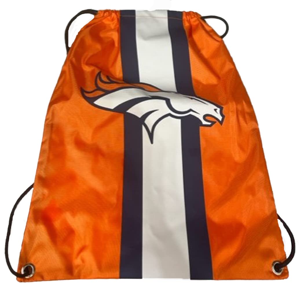 FOCO Denver Broncos Drawstring Backpack Bag with Team Logo
