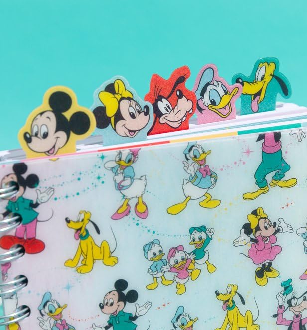LOUNGEFLY Stationary Disney D100 Mickey and Friends Journal with TABS
