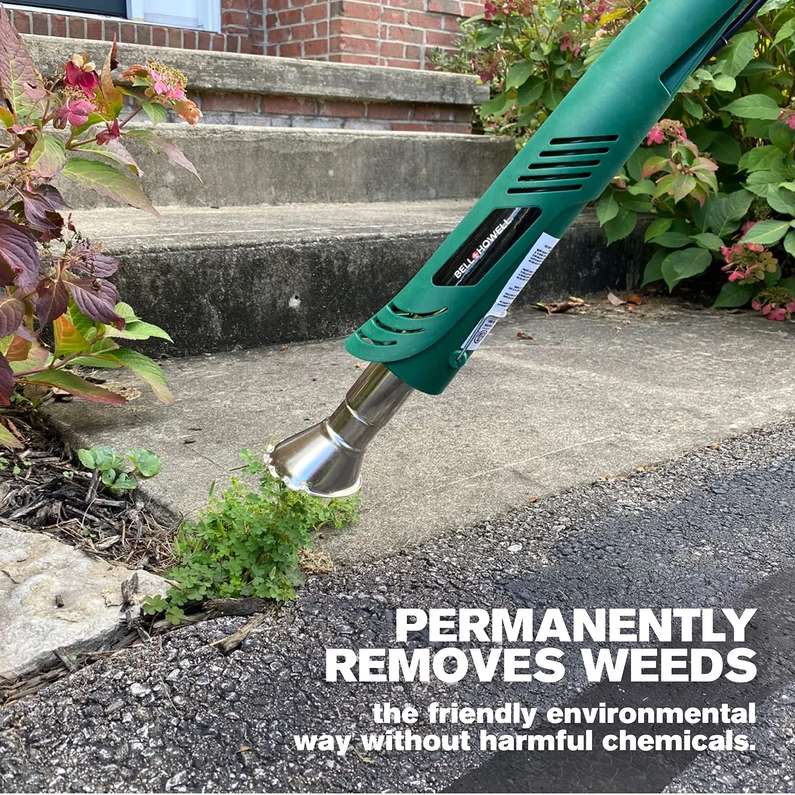 Bionic Burner Weed Torch, Weed Burner Torch, All in 1 NON Propane Torch Weed Burner, Ice Melter Firepit Lighter Weed with Wide & Crevice Nozzle AS SEEN ON TV