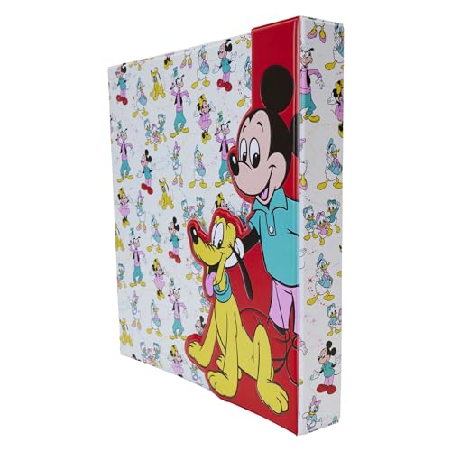 LOUNGEFLY Stationary Disney D100 Mickey and Friends Binder