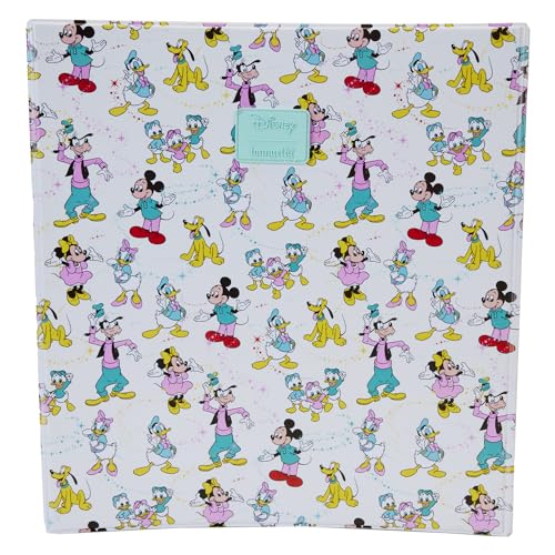 LOUNGEFLY Stationary Disney D100 Mickey and Friends Binder