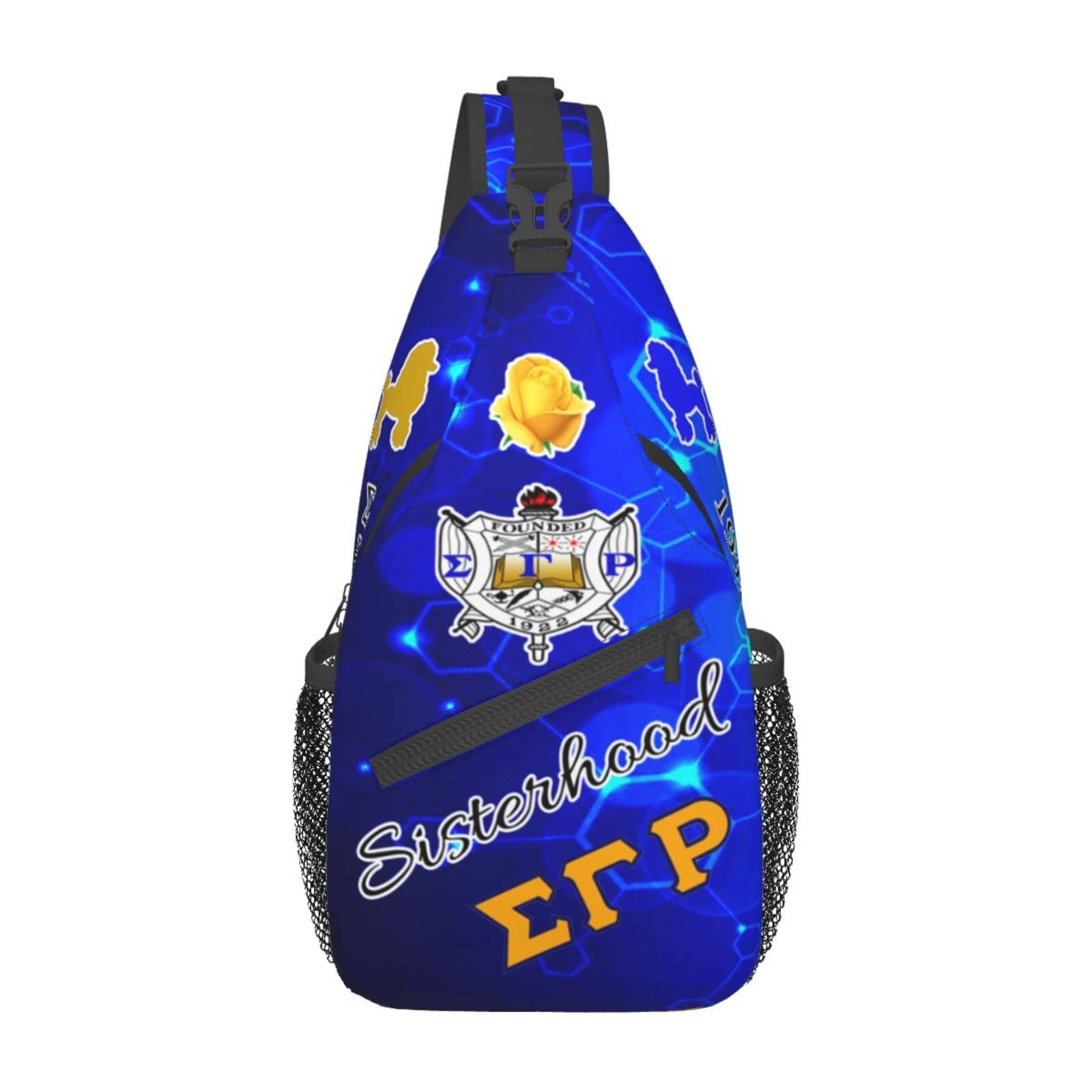 Emiyrtn Sigma Gamma Rho Crossbody Bag, Outdoor Travel Shoulder Bag, Sigma Gamma Rho Gift, Sigma Gamma Rho Backpack