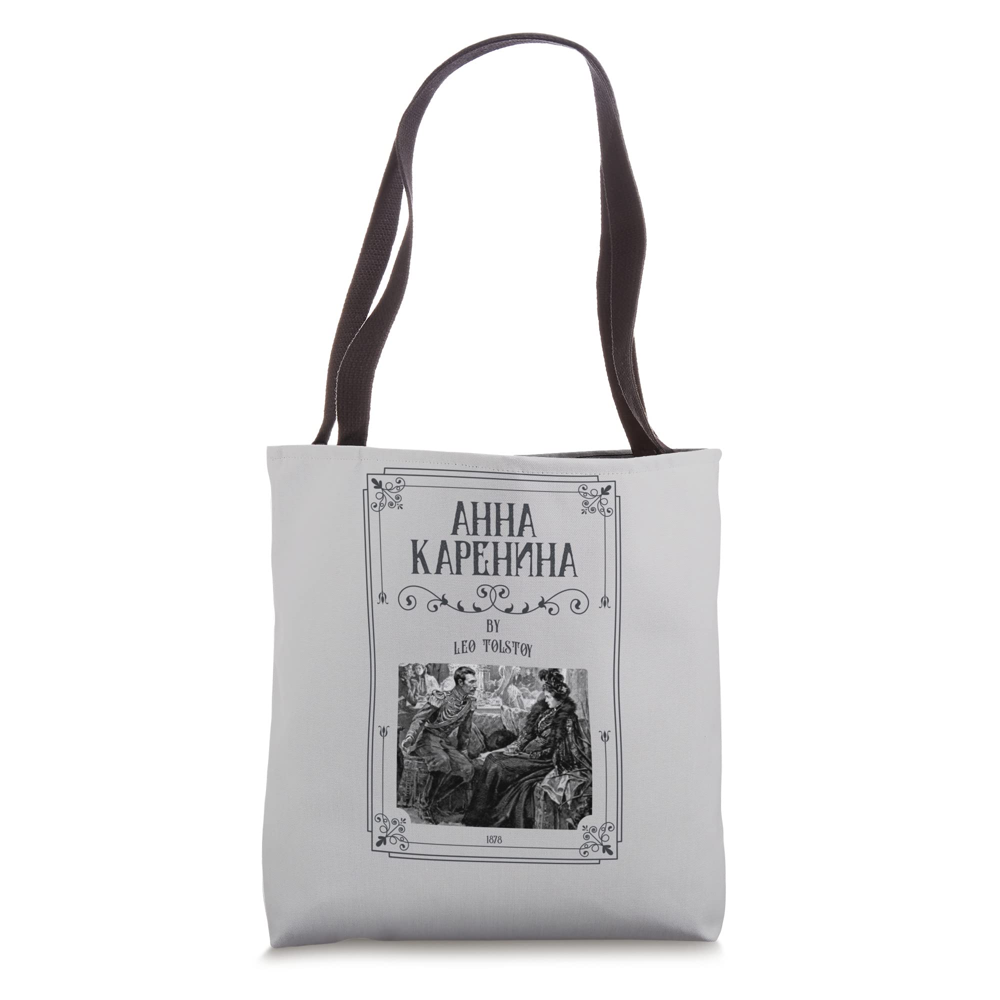 Anna Karenina Leo Tolstoy Russian Literature - Count Vronsky Tote Bag