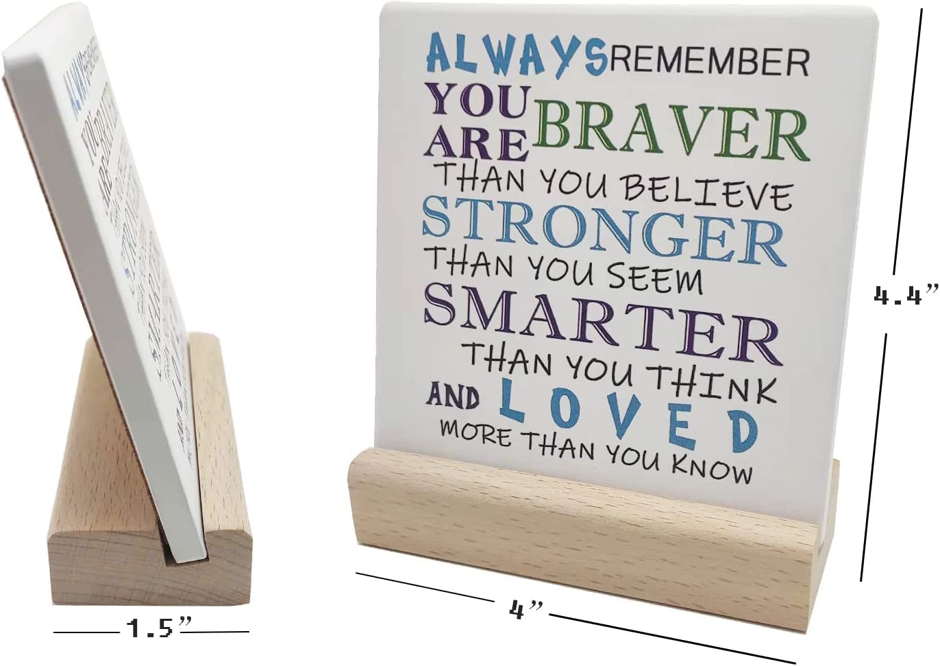 Polilike Farmhouse Bathroom Desk Plaque Sign, Life is Better in The Hot Tub Ceramic Table Plaque with Wooden Stand Desk Decor Rustic Plaque for Wall Shelf Tabletop Decoration Home Bathroom