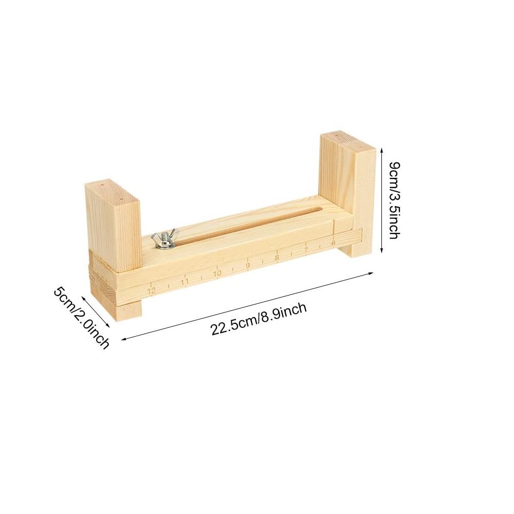HomeSoGood Wood Bracelet Jig Wristband Knitting Tool Wood Paracord Making Wood Material Jig Bracelet Maker