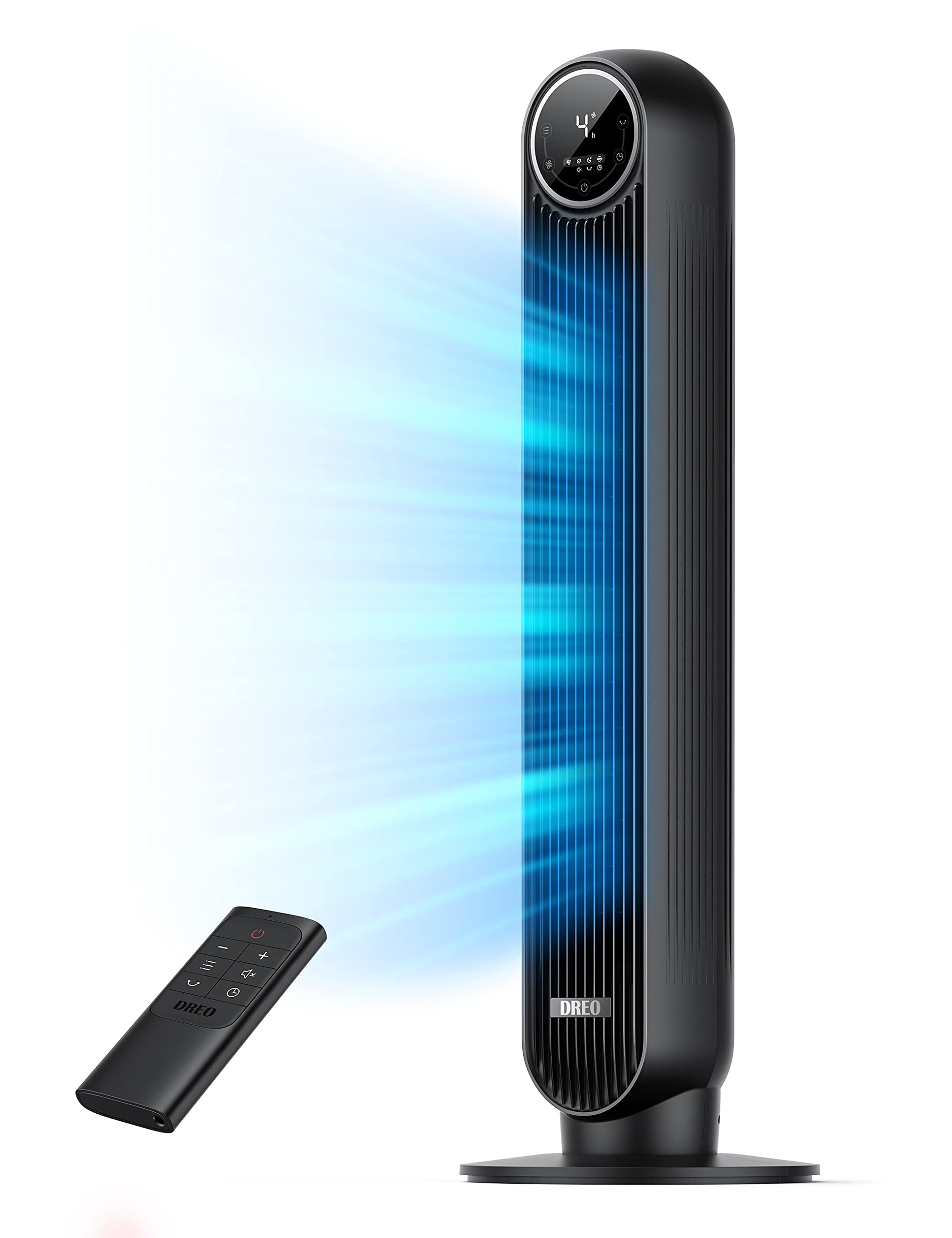 Dreo Tower Fans for Bedroom with Remote Control and Voice Assistant (DR-HTF007)