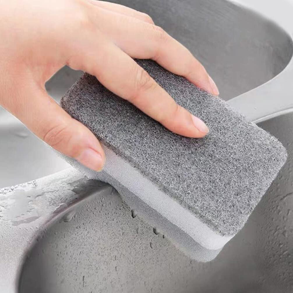 LIGHTAOTAO 10pcs Sponge Scouring Pad Scrub Sponges Kitchen Dishwashing Pad Reusable Kitchen Sponge Cookware Washing Sponges Dish Cleaning Sponge Soap Control Brush Kitchen Scrub Double Sided