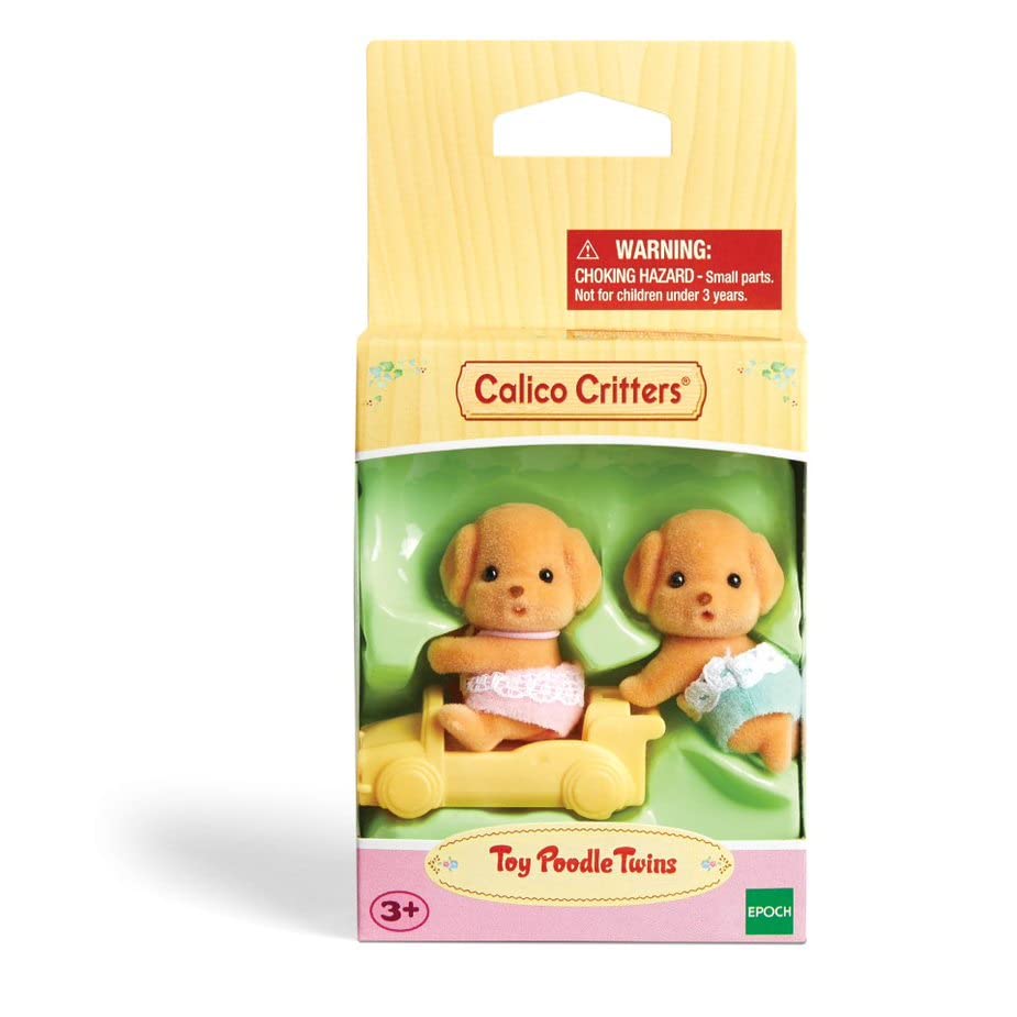 Calico Critters Toy Poodle Twins