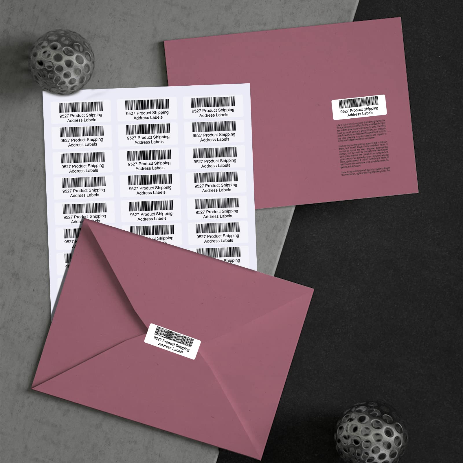 9527 Product 30 up Sticker Labels 1 x 2-5/8 FBA Shipping Address Labels SKU Labels for Laser/Ink Jet Printer, 30 Sheets Total 900 Labels