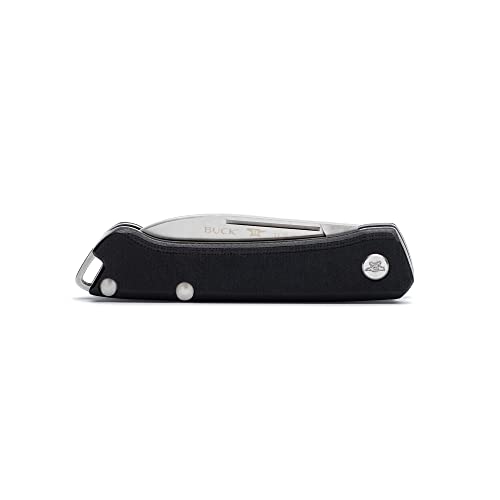 Buck Knives 250 Saunter Slip-Joint Folding Pocket Knife, 2 3/8" 154CM Blade, Micarta Handle